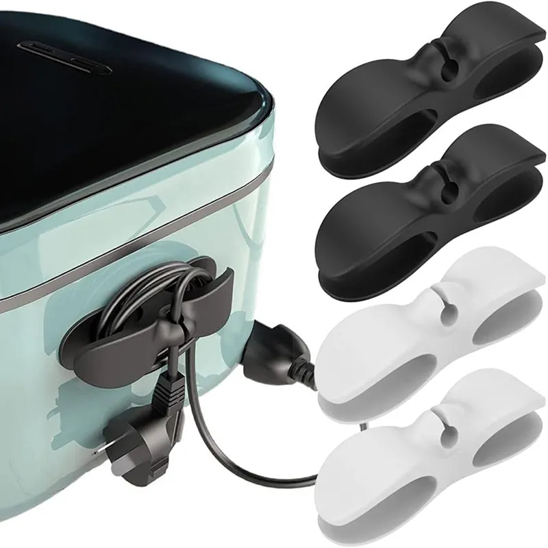 DHgate.com:2024 Self-Adhesive Cable Organizer Clips - 20-Pack Cord ...