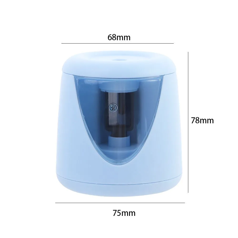 Drawing Battery Operated Automatic Pencil Sharpener Electric Switch ...