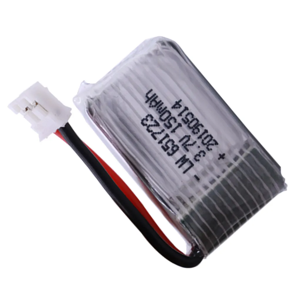 150mAh 25C 3.7V Lipo Battery with USB Charger for H36 E010 E011 E013 ...