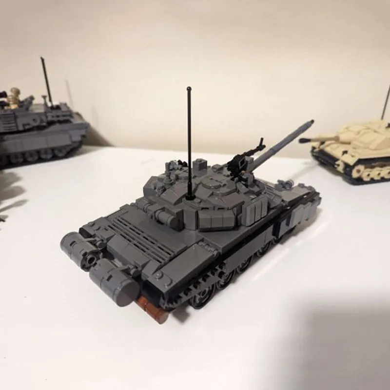 Russian Army MOC T 72B3 Main Battle Tank Building Block Survival Kits ...