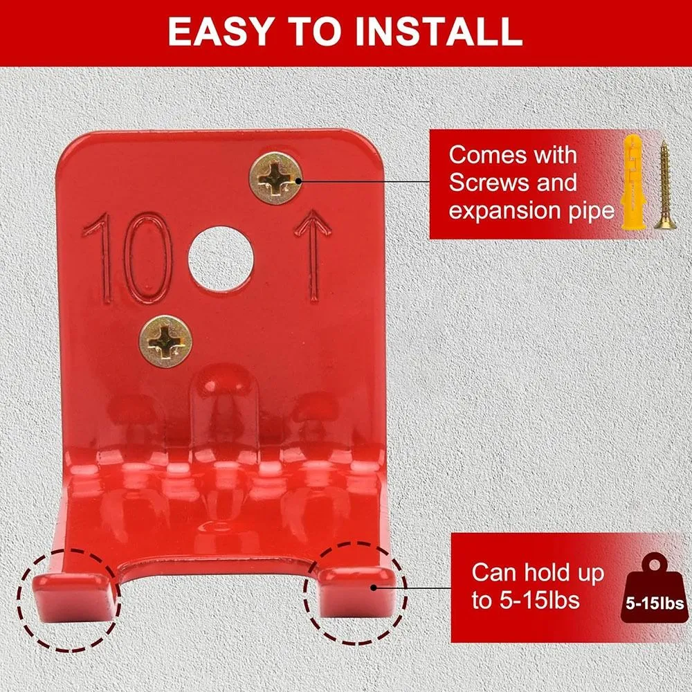 Fire Extinguisher Mount, L Shape Bracket Hanger For 20LB Extinguishers ...