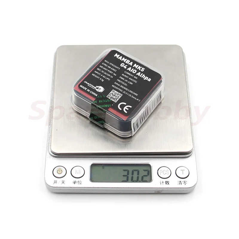 MAMBA MK5 G4 AIO Alhpa Flight Controller 40A 6S DSHOT2400 ESC 2in1 ...