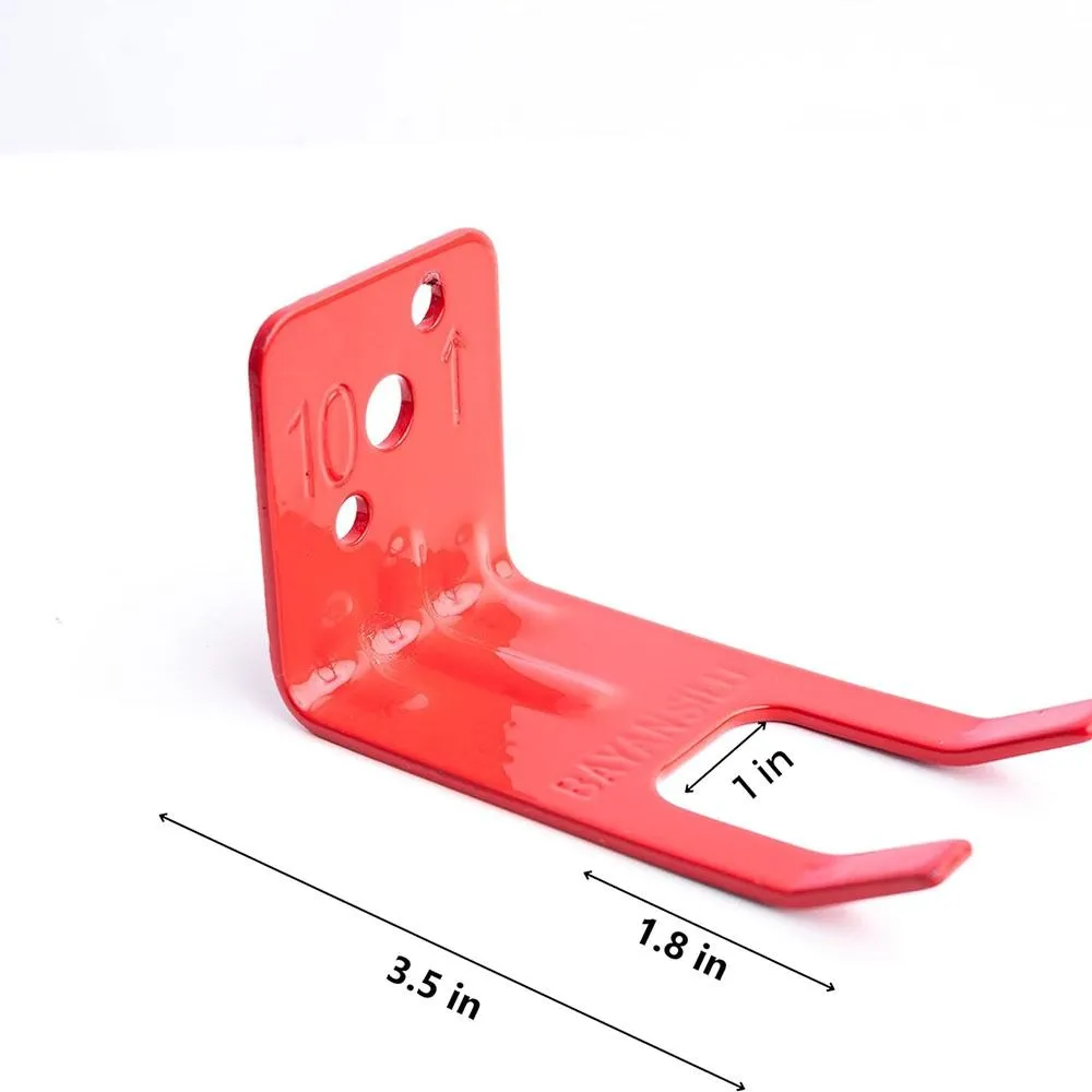Fire Extinguisher Mount, L Shape Bracket Hanger For 20LB Extinguishers ...