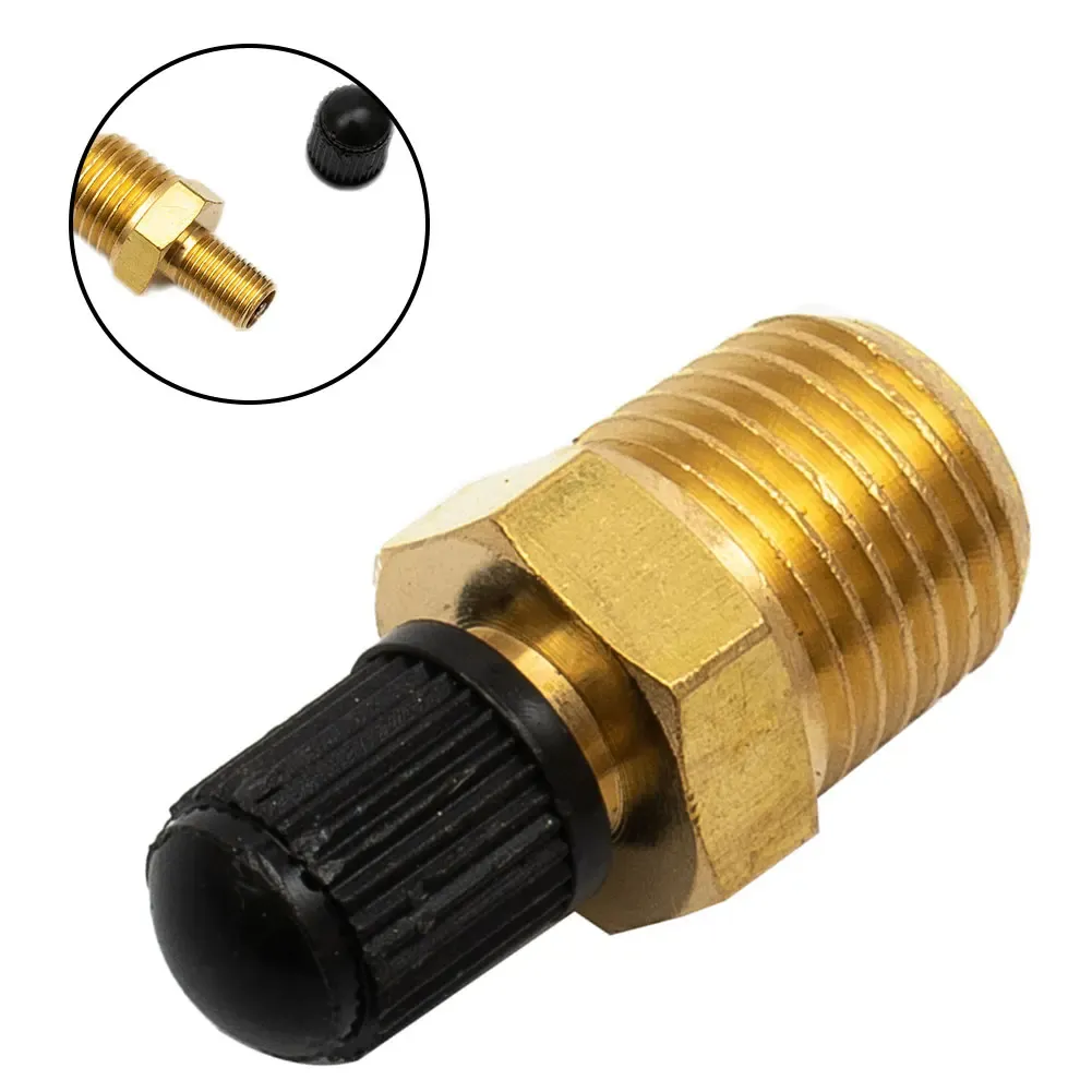 DHgate.com:1/4'' NPT Solid Brass Air Compressor Tank Fill Valve, Nickel ...