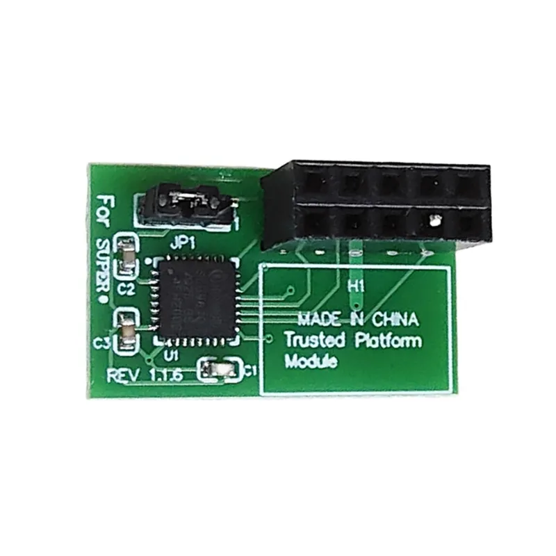 SuperMicro TPM2.0 9670 Controller Module SPI Capable 10 Pin Security ...