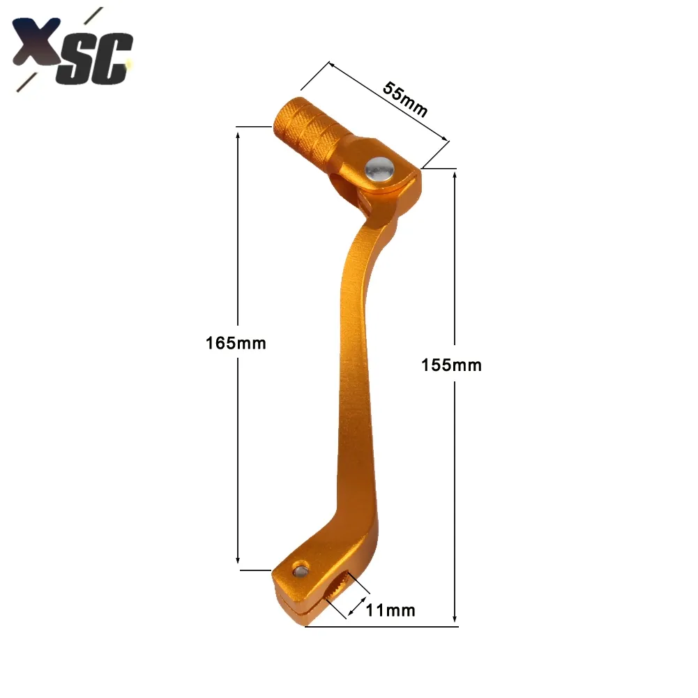 CNC Folding Aluminum Gear Shifter Lever for Motorcycles, ATVs, Dirt ...