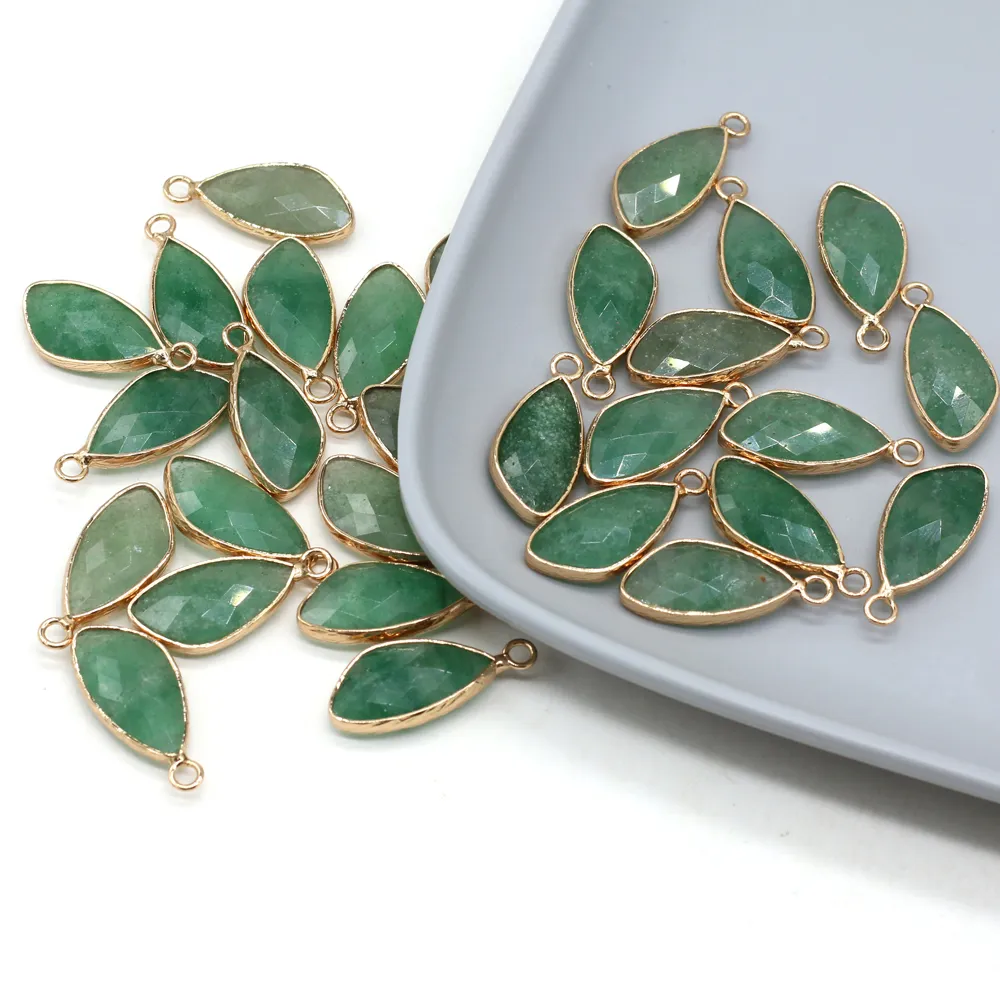 Green Fluorite Pendant Handmade Crafts for DIY Jewelry Making, Natural ...