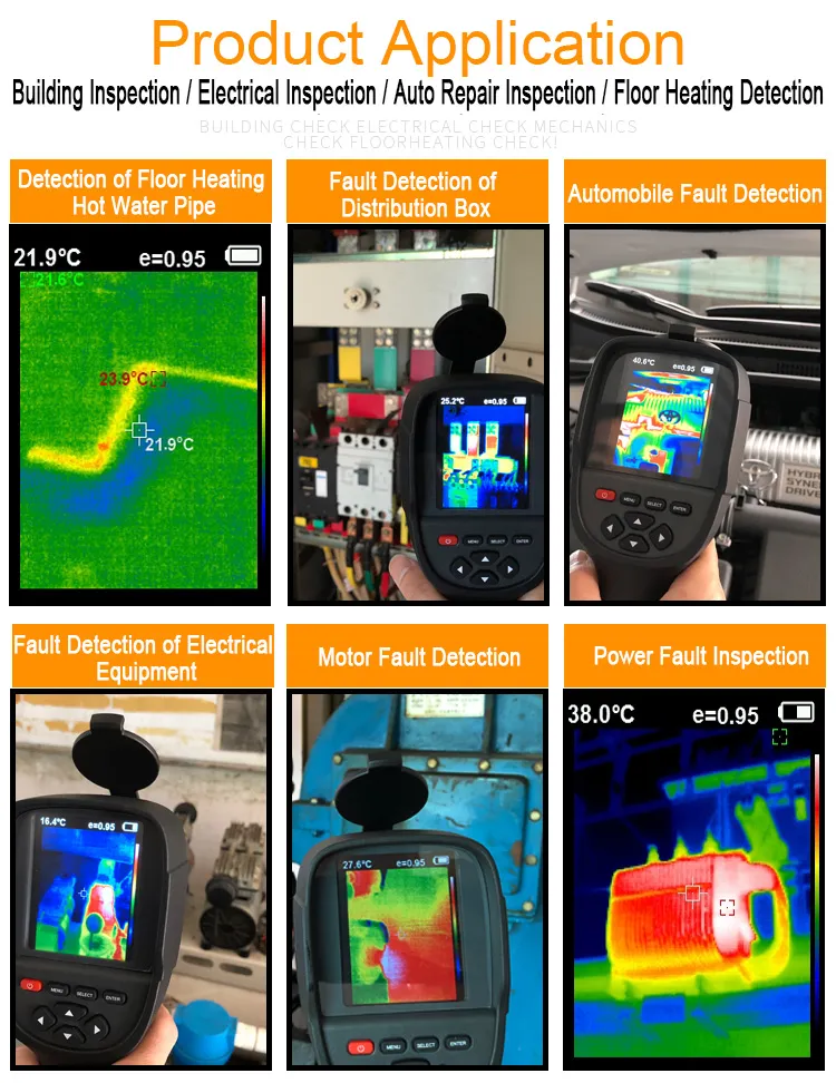 Handheld Thermal Imager HT 18: Infrared Temperature Camera For Business ...
