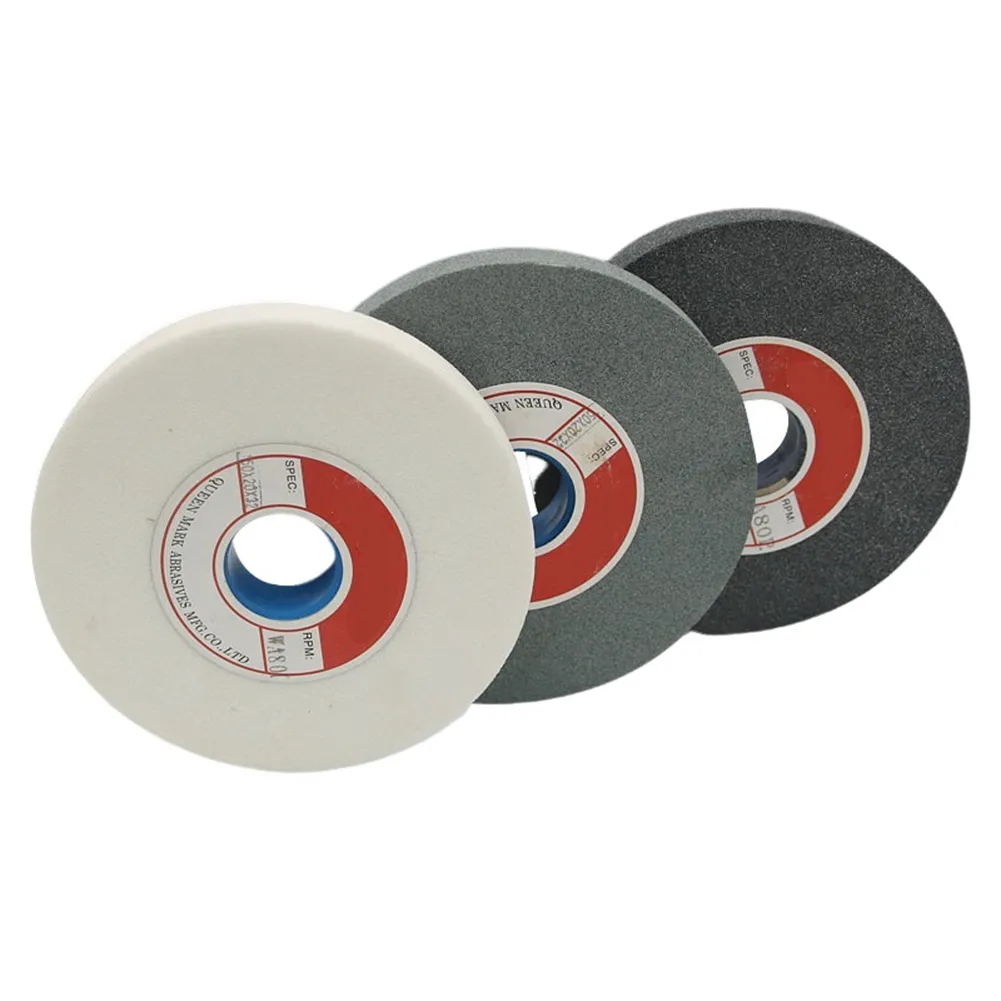 150mm Grinding Wheel, 80 Grit Ceramic Abrasive Flat Wheel, Chrome ...