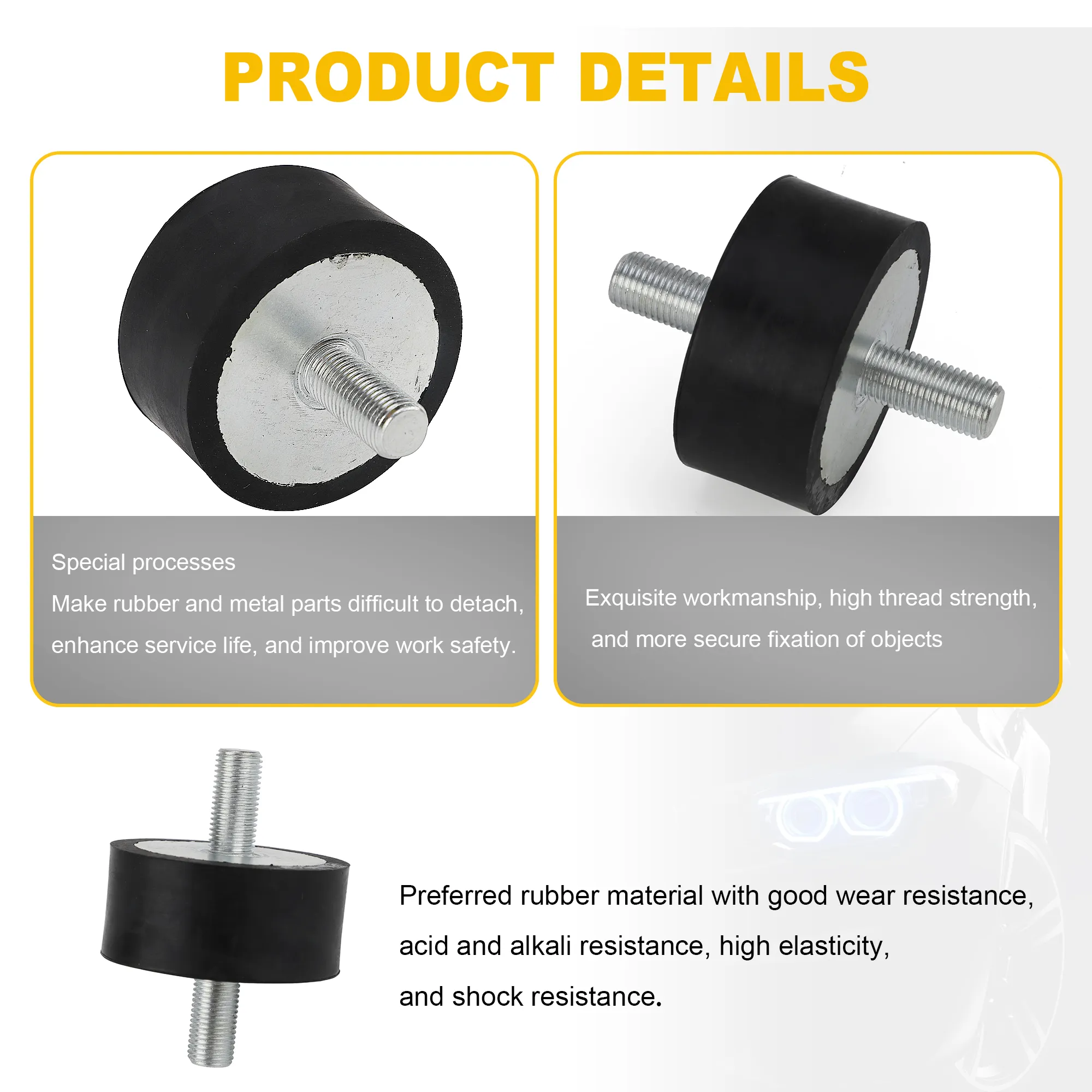 DHgate.com:High-Quality Engine Rubber Motor Mount Kit for Polaris ...