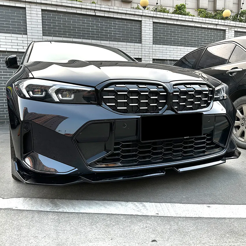 Car Front Bumper Splitter Lip Body Kit Spoiler Diffuser For BMW 3 ...