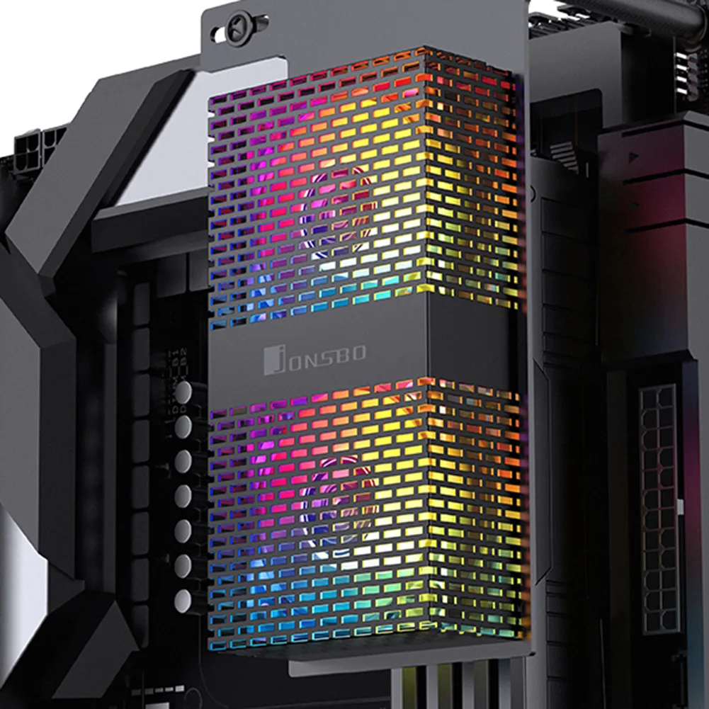 DHgate.com:JONSBO ARGB RAM Cooler Fan with PWM Temp Control for DDR2, DDR3, DDR4, DDR5 Memory ...