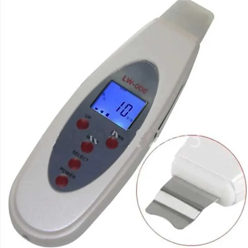 Wonder Sonic Ultrasonic Facial Peeling LCD Gemo Beauty Device Electric ...