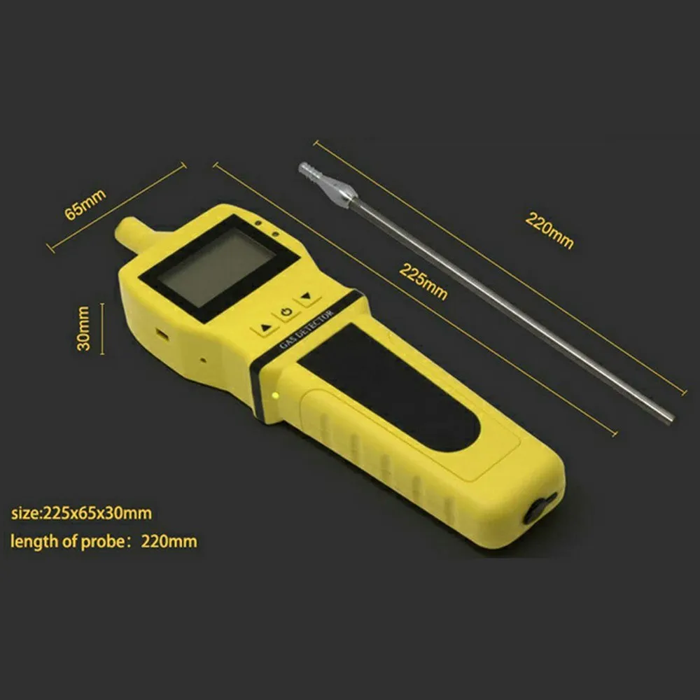 Gas Sampling Pump: Portable Digital CO2 CO Tester with External Pump ...