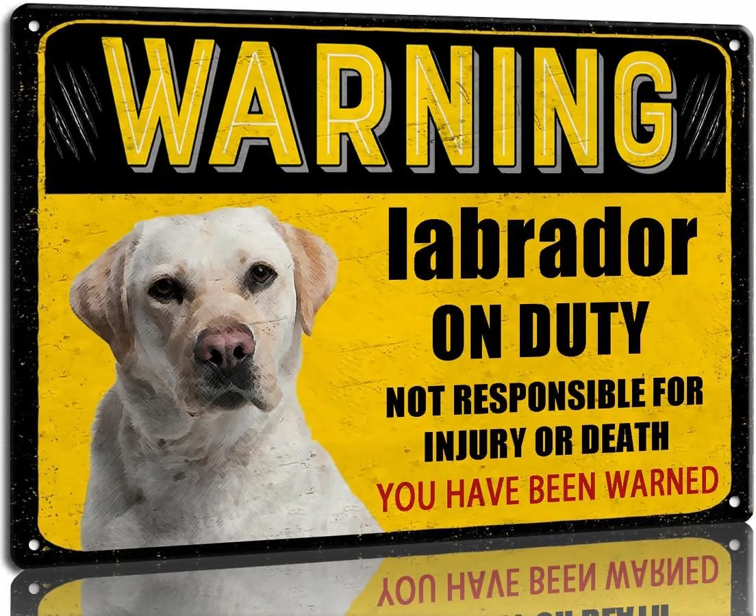 Warning Dog Signs