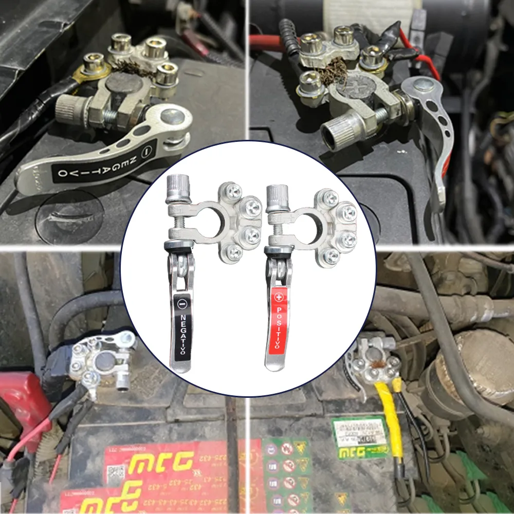 DHgate.com:Quick-Disconnect Battery Terminals - Heavy-Duty 12V/24V Car ...