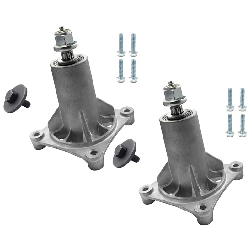 Mower Deck spindle of thread for Husqvarna Mandrel Assembly - 2 Pack ...