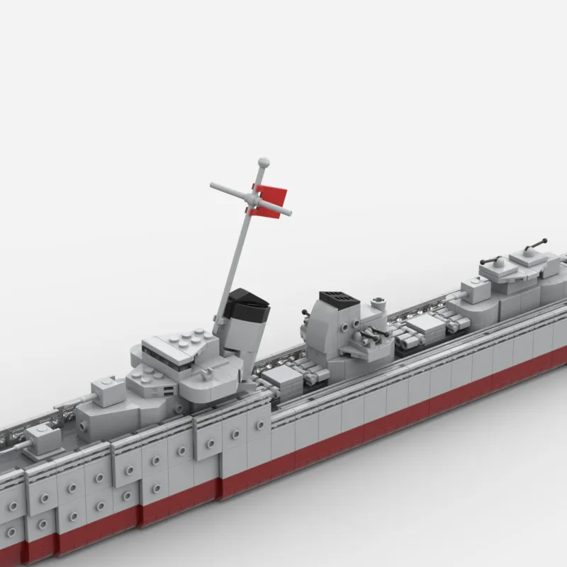 DHgate.com:WW2 Military Warship German Destroyer Building Block MOC ...