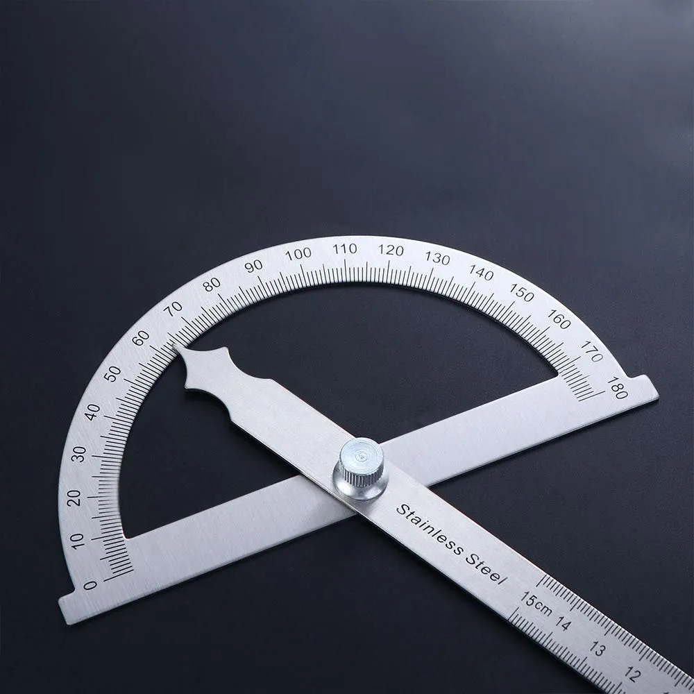 Measuring Ruler Caliper Protractor - 180° Adjustable Angle Measuring ...