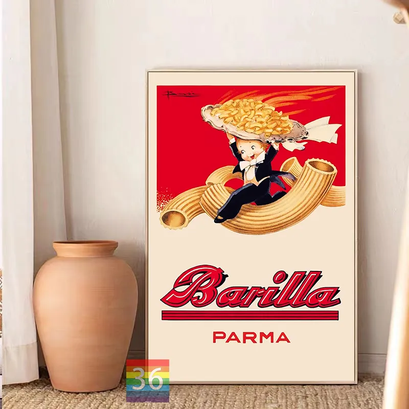 Vintage Italian Food Posters