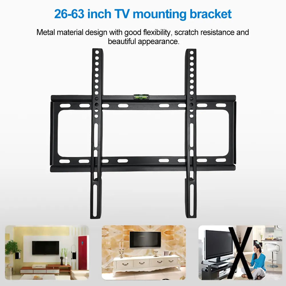 Adjustable Television Wall Mount Low Profile TV Wall Mount For 26 63 ...