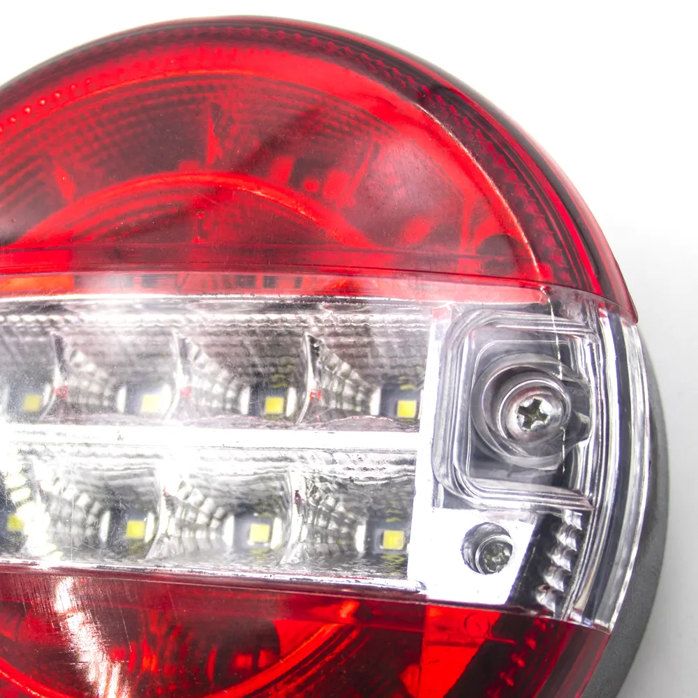 12V 24V 5.5 Inch LED Tail Lights Rear Brake, Reverse, Turn Signal & DRL ...
