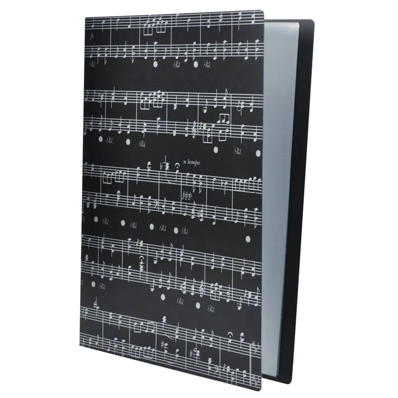 Music Score Folder A4 Size Sheet File Storage, 40 Pocket Document ...