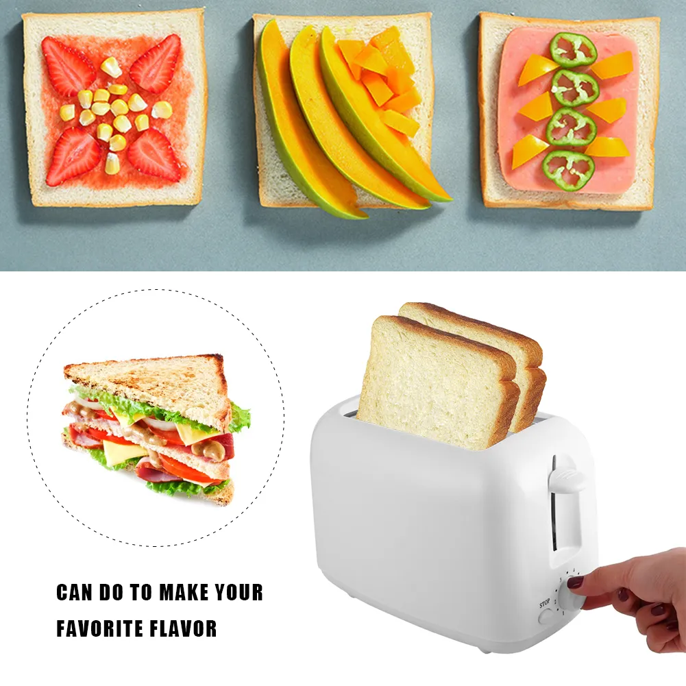 DHgate.com:800W Automatic Sandwich & Toast Maker with Crumb Tray - 6 ...