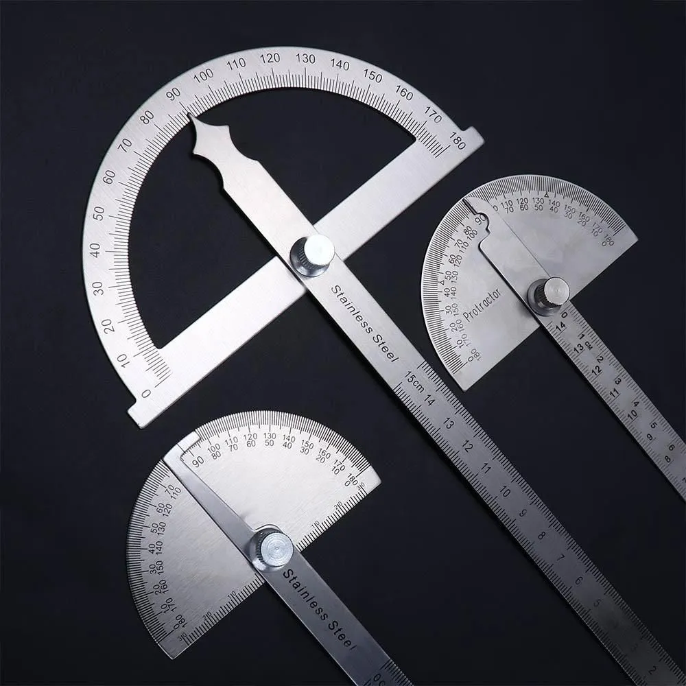 Measuring Ruler Caliper Protractor - 180° Adjustable Angle Measuring ...