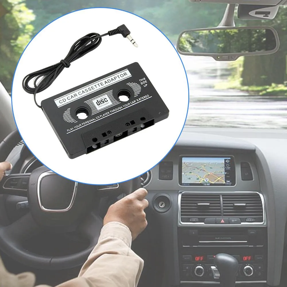 Audio Cassette Adapter: Portable Car Cassette To 3.5mm Aux Cable ...