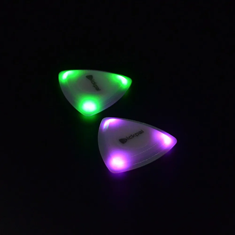 Plectrum For Guitar: LED Light Guitar Picks - Medium Plastic Plectrums ...