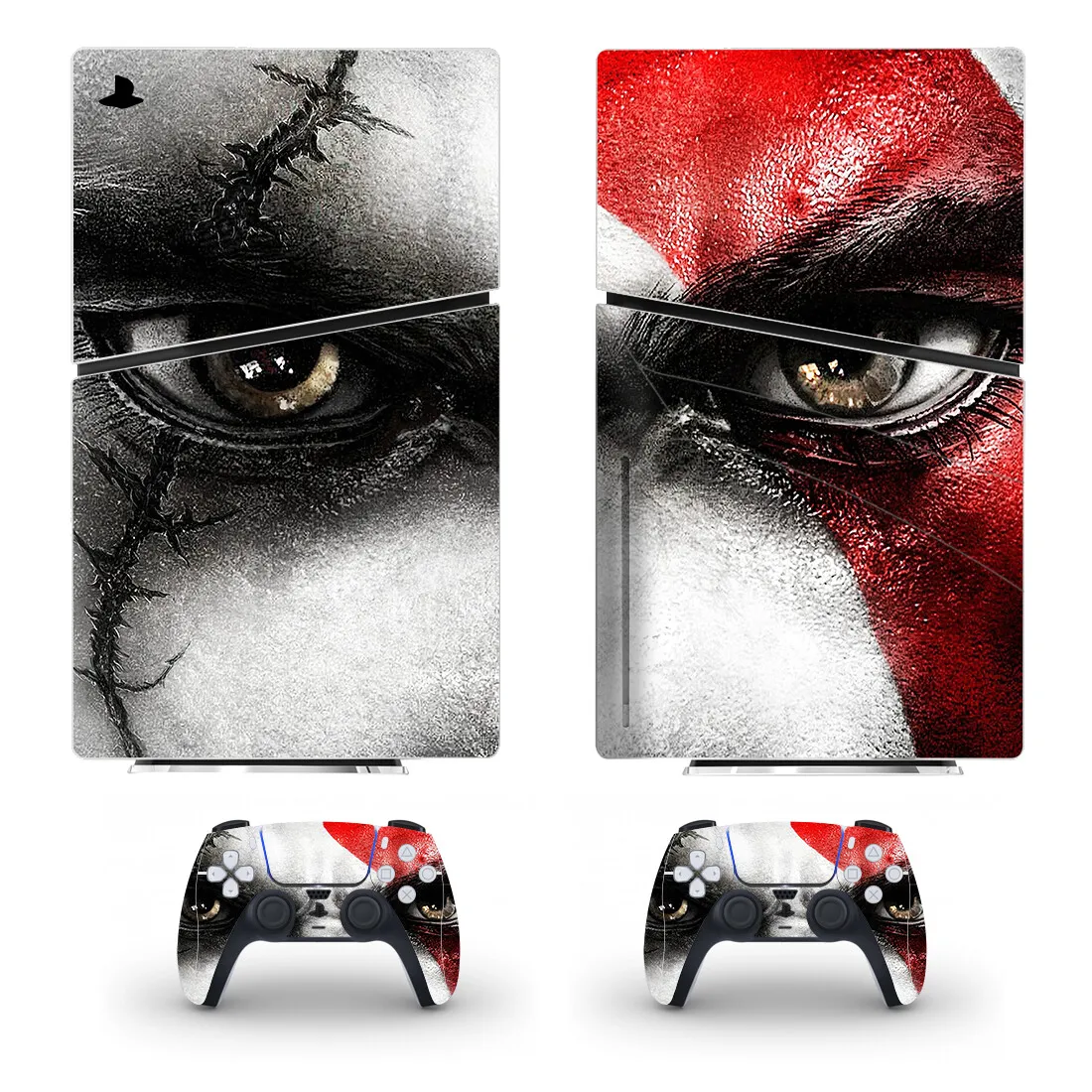 God of War PS5 Slim Disc ps5 controller skins Decal...
