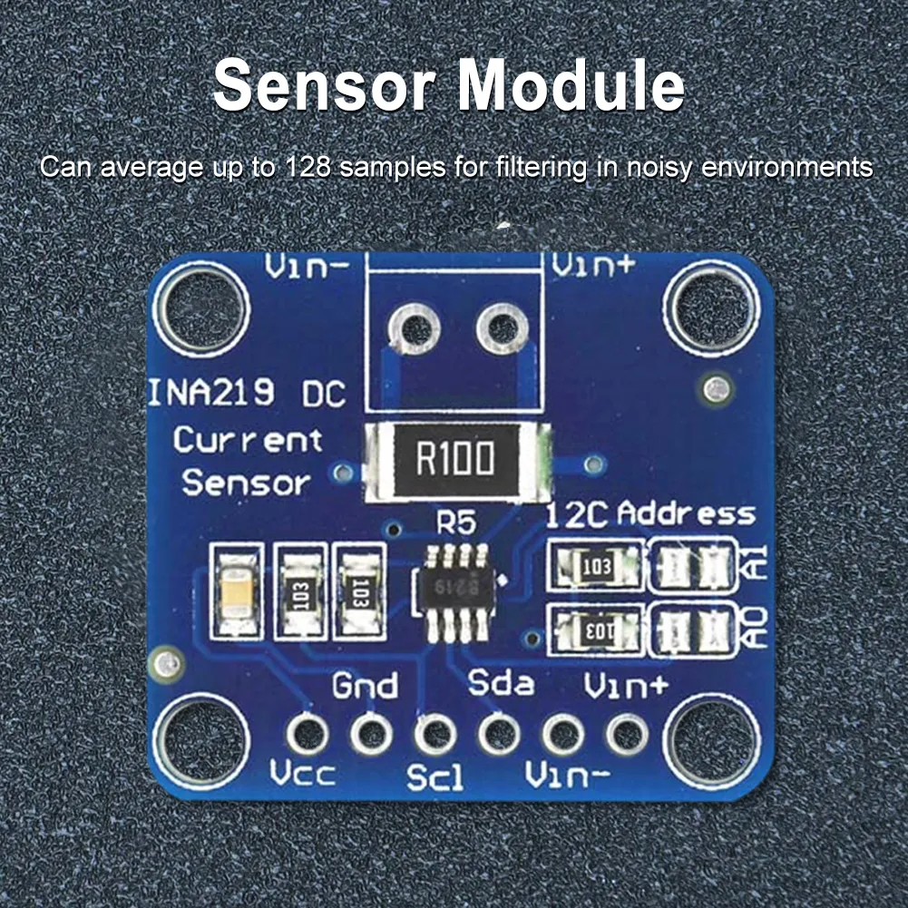 Bi Directional Current Sensor Module I2C Interface, Zero Drift Power ...