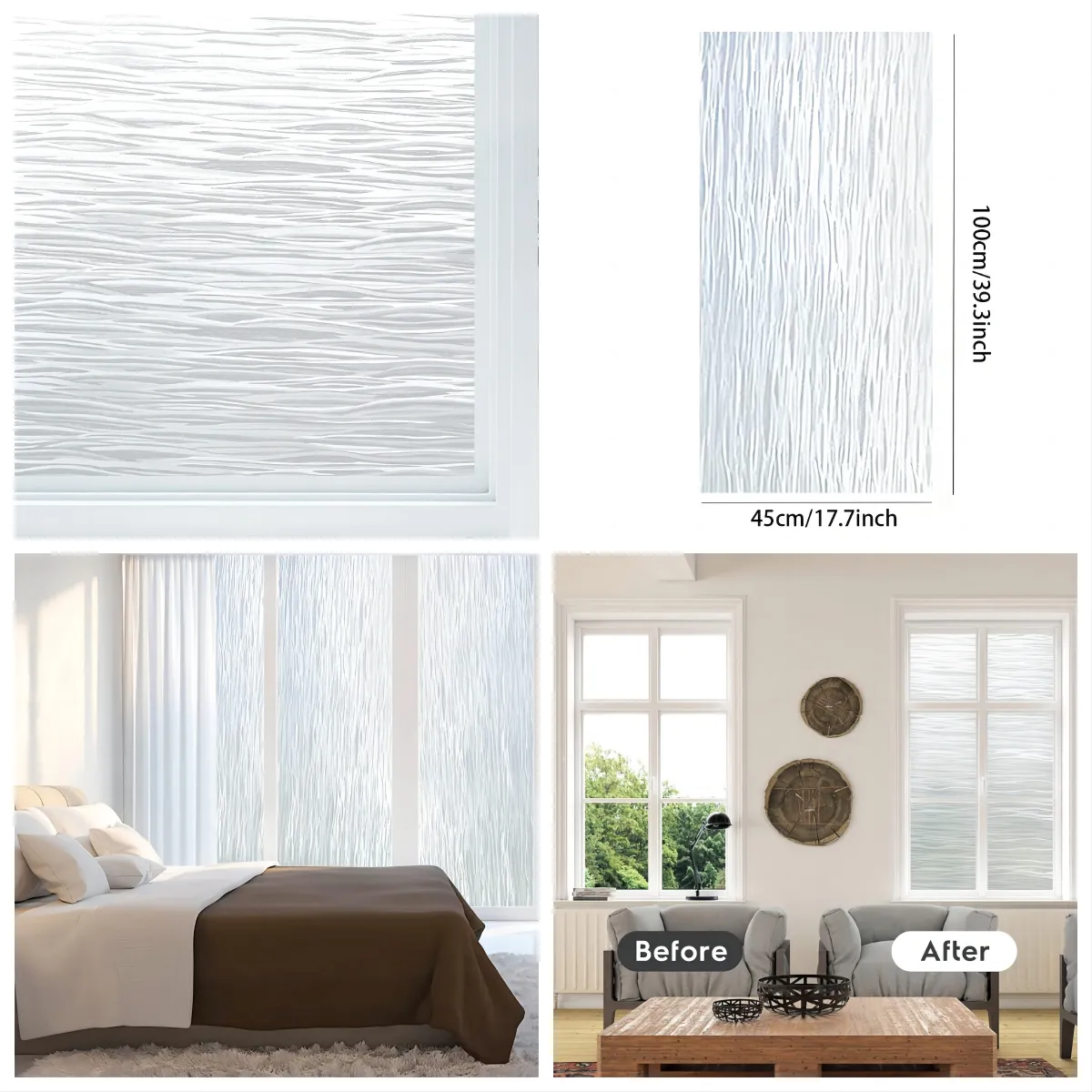 DHgate.com:Window Privacy Film Frosted Glass Window Film Static Cling ...