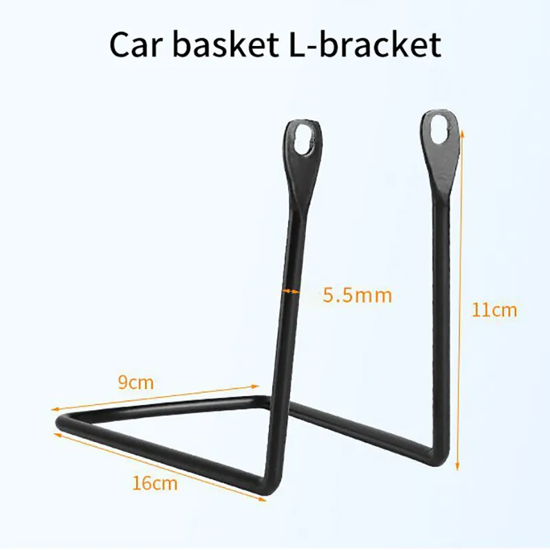 Quick Release Basket Mount for Bikes, Scooters - Front/Rear Rack Cargo ...