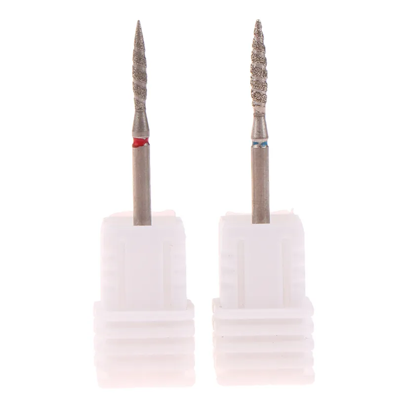 DHgate.com:Nail Manicure Drill Set: 2Pcs Flame Diamond Nail Drill Bit ...