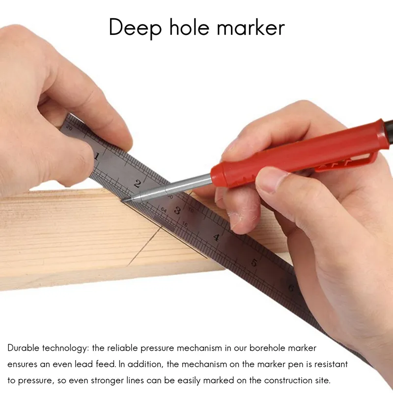 3X Deep Hole Marker Premium Mechanical Pencil Marker with Built-In ...