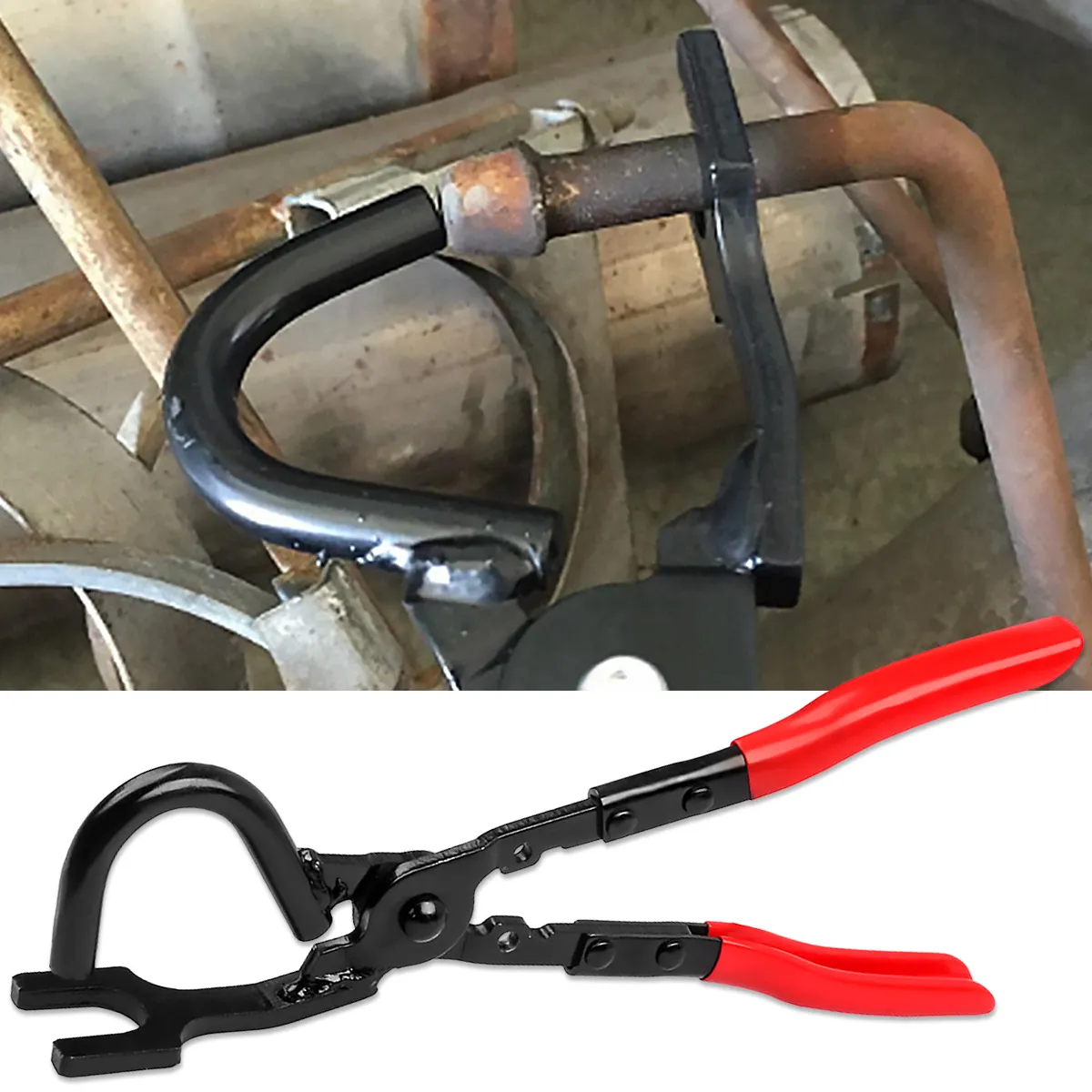 Exhaust Hanger Removal Tool: Universal Car Exhaust Rubber Pad Pliers ...