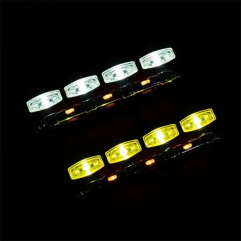 RC Bumper Car Spotlights: Front Bumper LED Light Set For 1/14 Scale ...