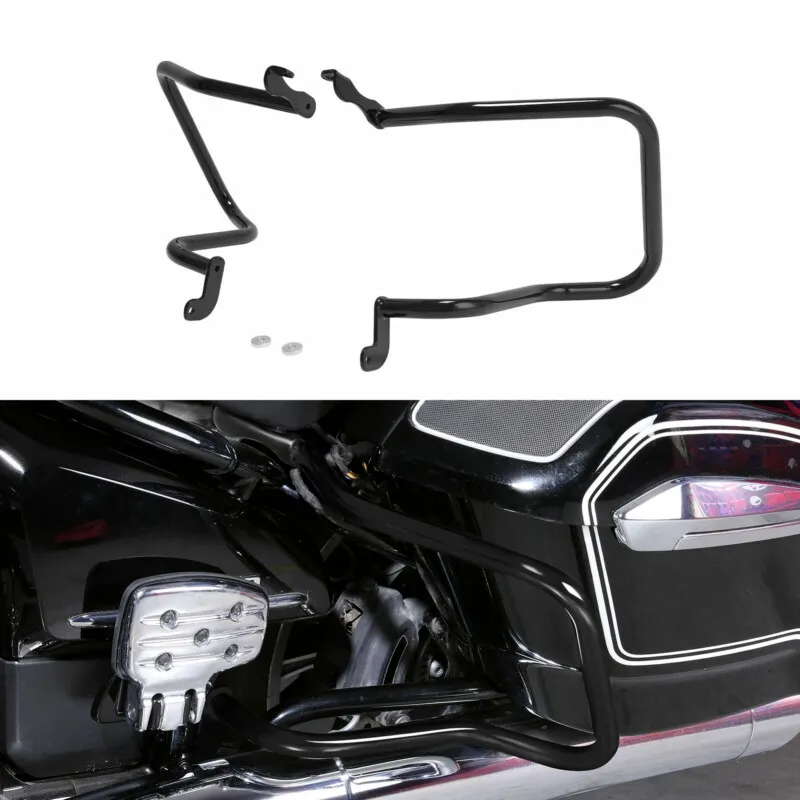 BMW R18 B Transcontinental Saddlebags Engine Guard Crash Bars Highway ...