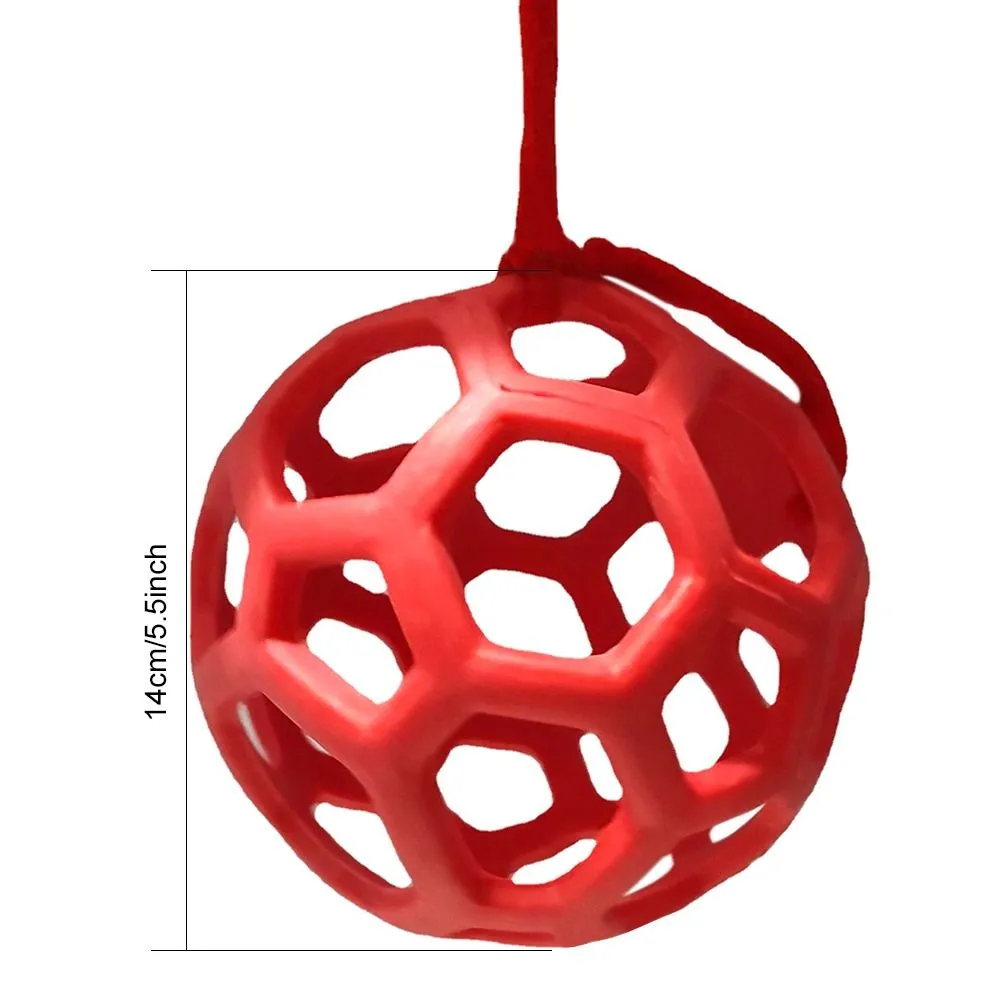 Equine Treat Ball & Hanging Hay Feeder Interactive Horse Treat ...