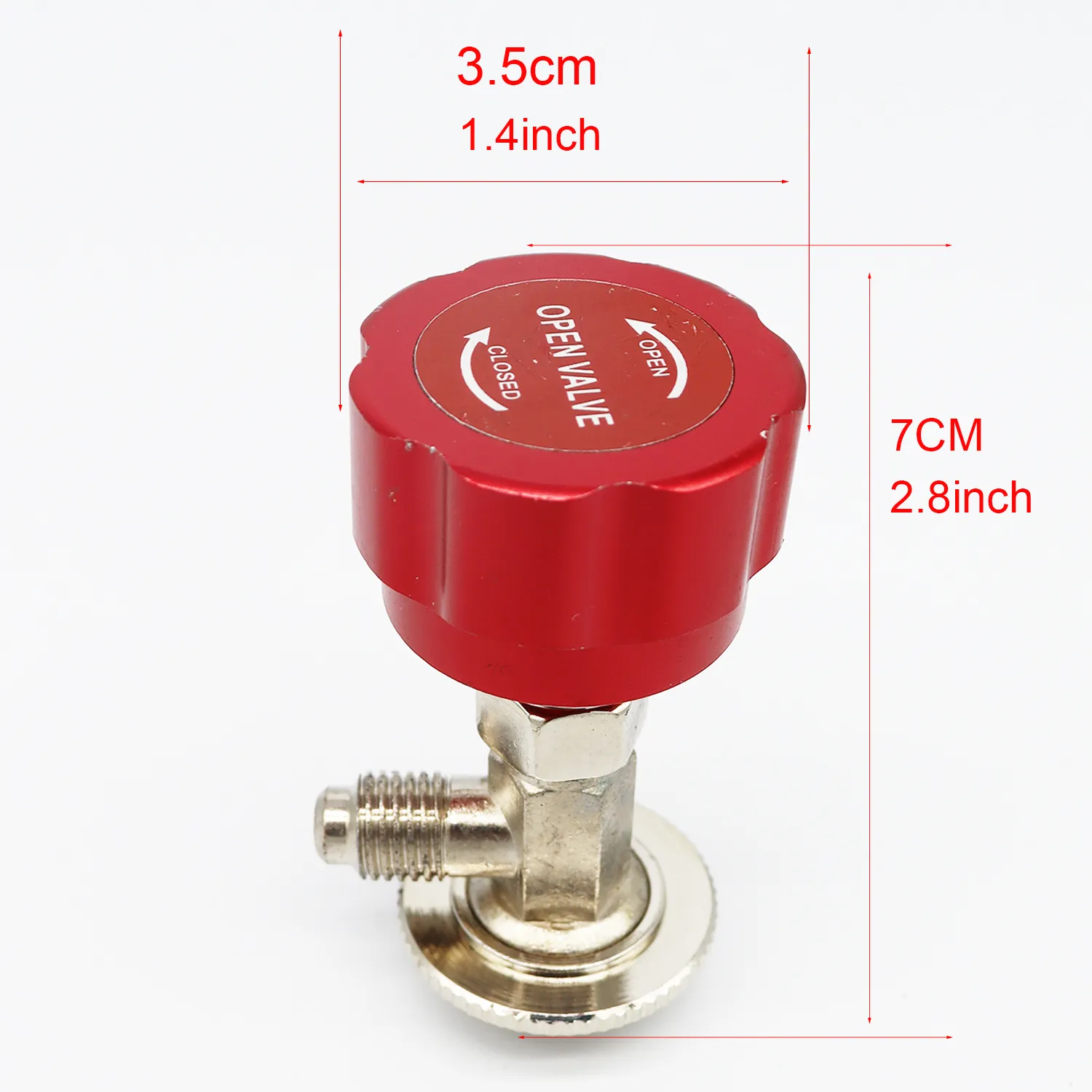 Car r12 refrigerant Can Opener R-134A with Tap Dispensing Valve and ...
