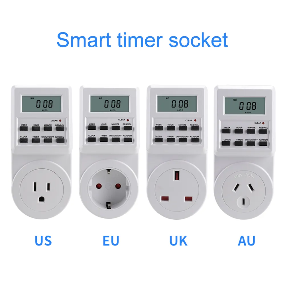DHgate.com:Smart Outlet Plug with Timer: Programmable Electrical Wall ...