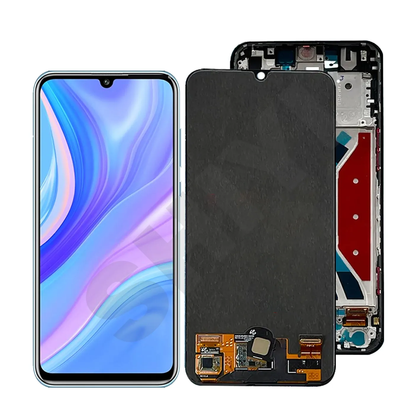 100% Tested Lcd Display Touch Screen High Quality For Huawei Y8p Aqm ...