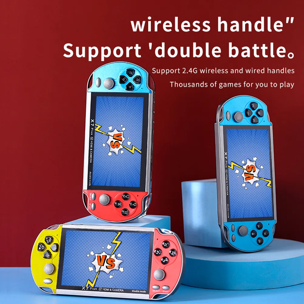 DHgate.com:X7/X7 Plus Handheld Game Console, Portable Retro Game ...