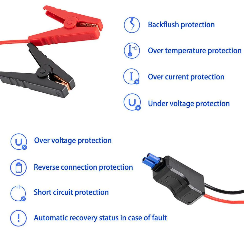 DHgate.com:EC5 Plug Connector Car Battery Jumper Cables Alligator Clip ...