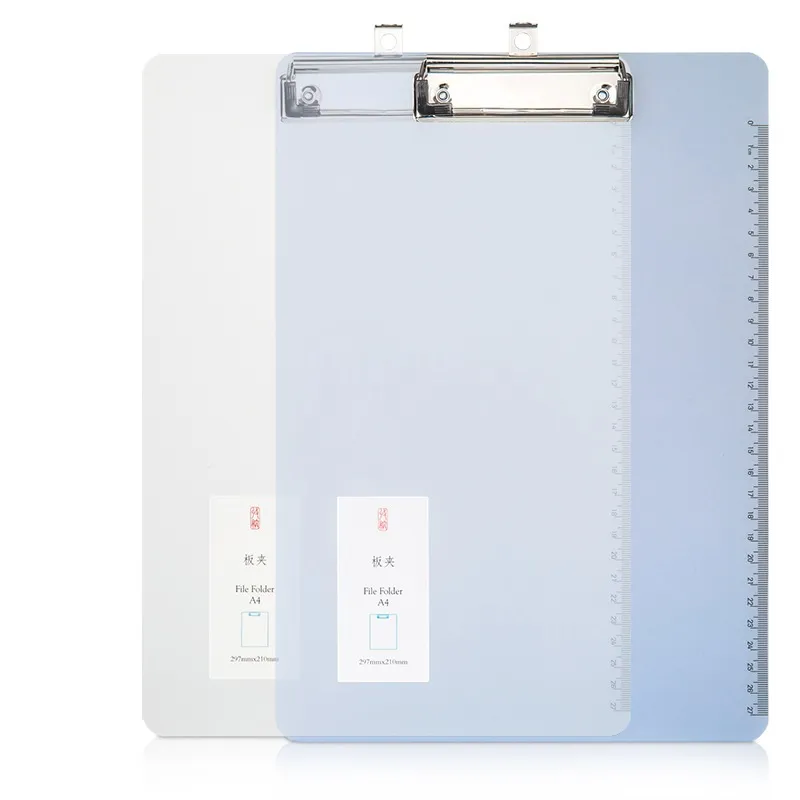 Wholesale Deli A4 Translucent Colored Plastic Clipboard Saver For ...