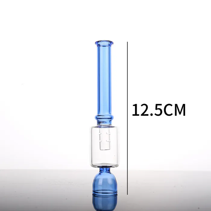Colorful Pyrex Glass Pipes Filter Handpipes Cigarette Holder Dabber ...