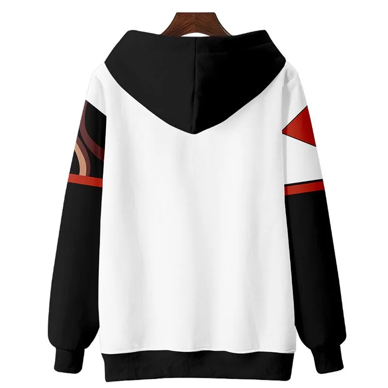 Kaedehara Kazuha Cosplay Hoodie: Sporty Harajuku Sweatshirt Jacket For ...