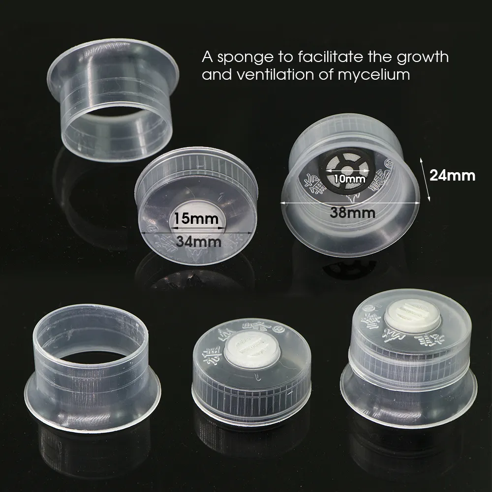 PVC Mushroom Growth Bag Spawn Planting Nursery High Temp Pre Sealable ...